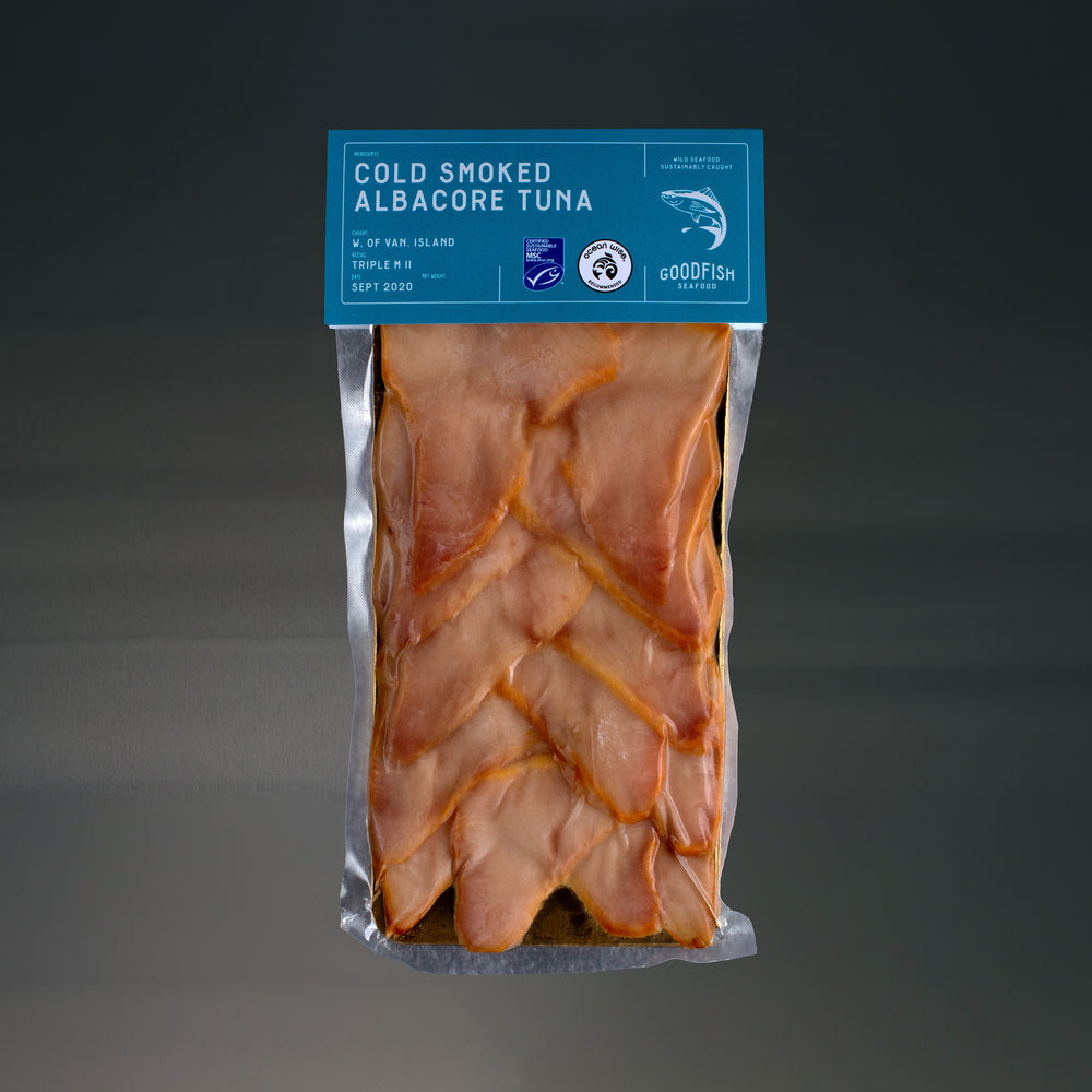 Cold Smoked Albacore Tuna – GoodFish Seafood